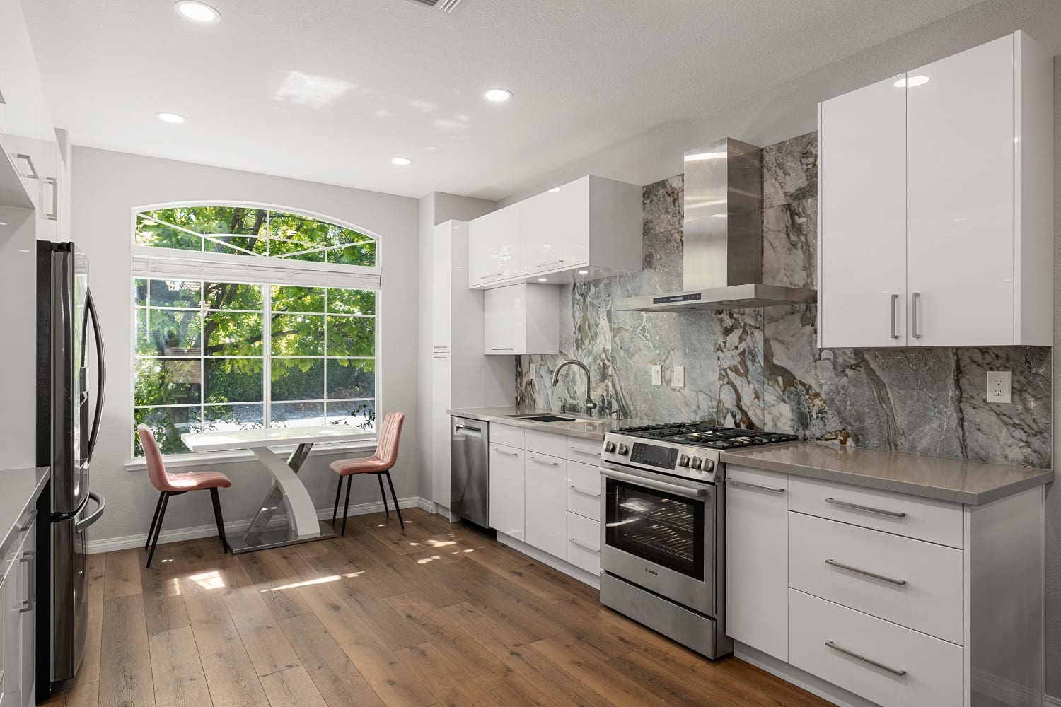 Modern European Roseville Kitchen Remodel | Rossle Homes